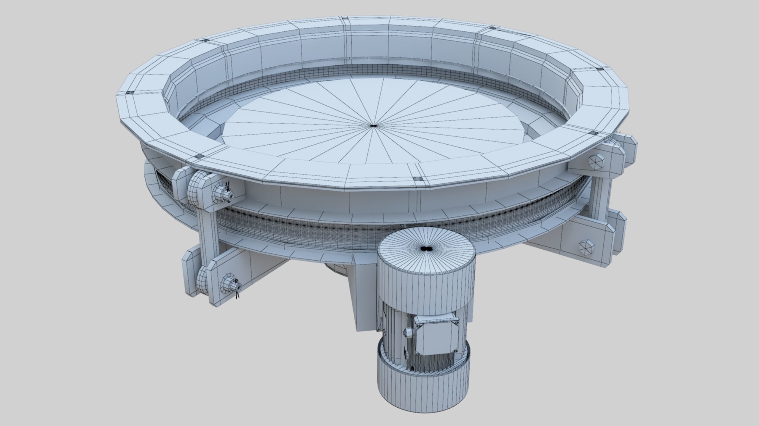 3D model Rotoflow Silo Discharger - Wheat Grain Flour Milling Machine ...