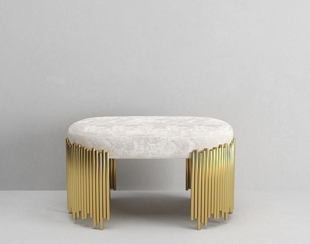 Bench Calista 3D model | CGTrader