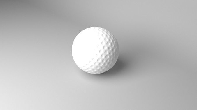 Golf Ball 3D model | CGTrader