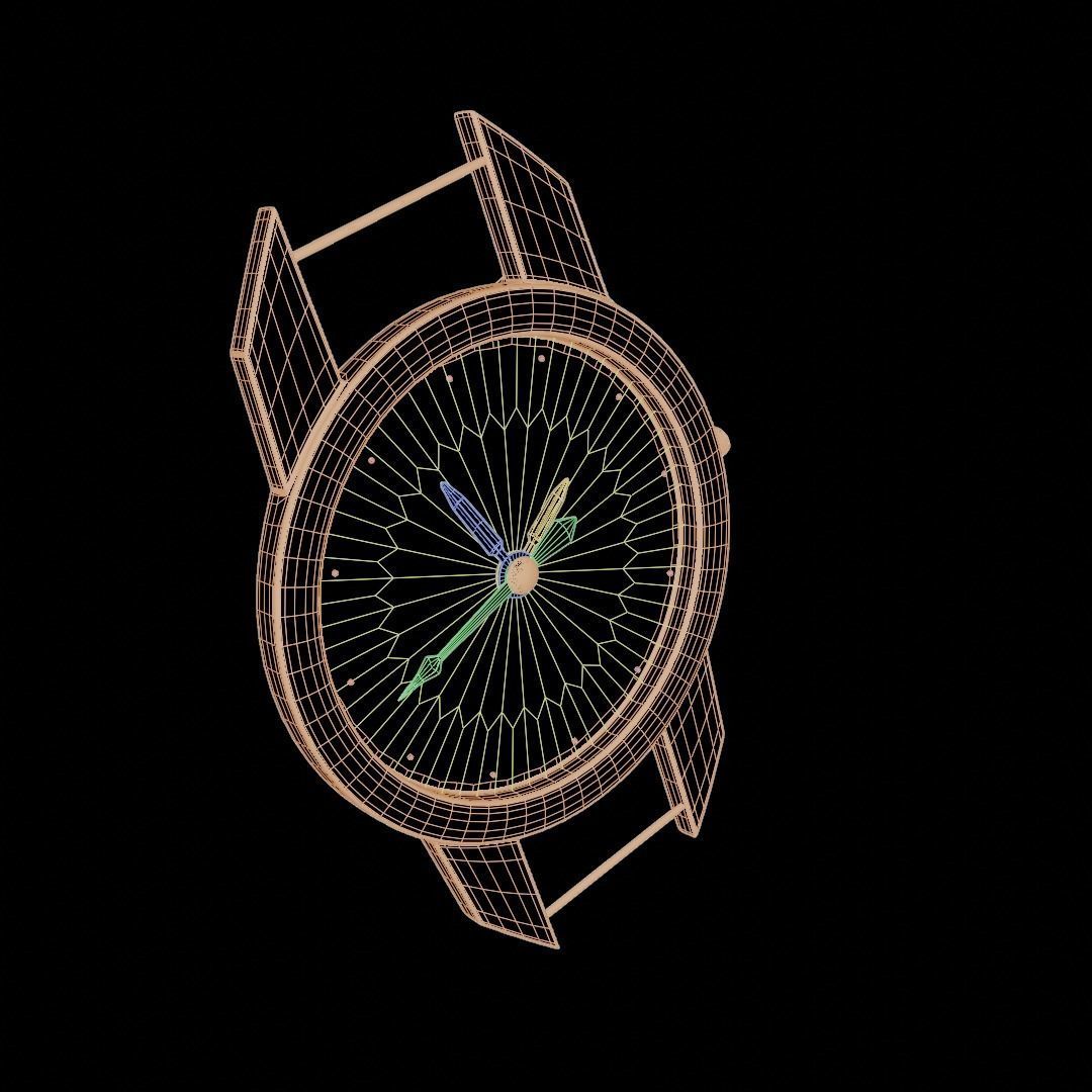 Uhr Watch Animation Lowpoly 3D model | CGTrader