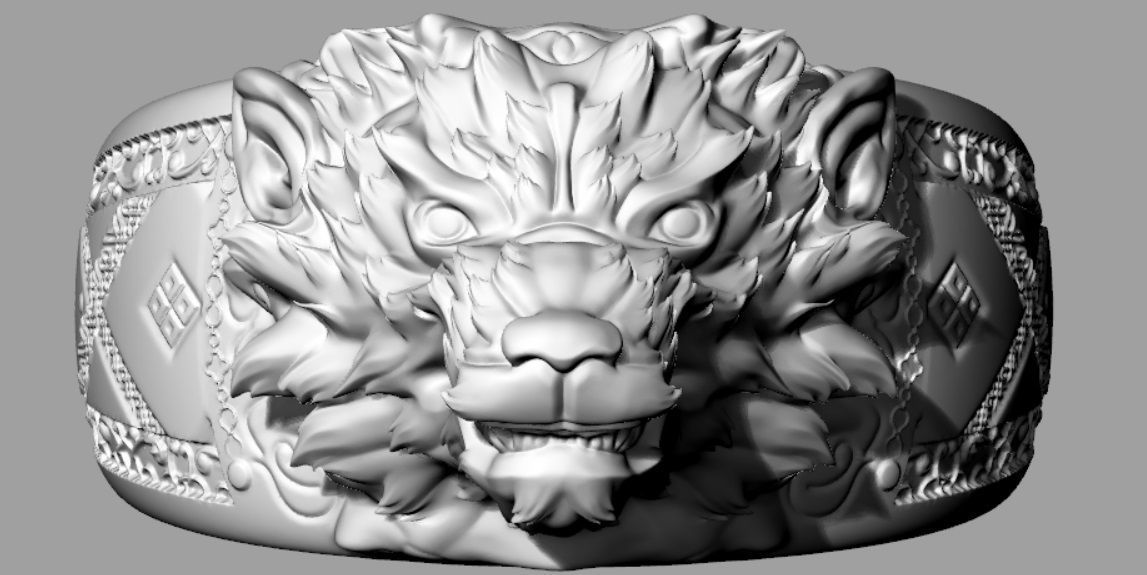 witcher ring 3D model 3D printable | CGTrader