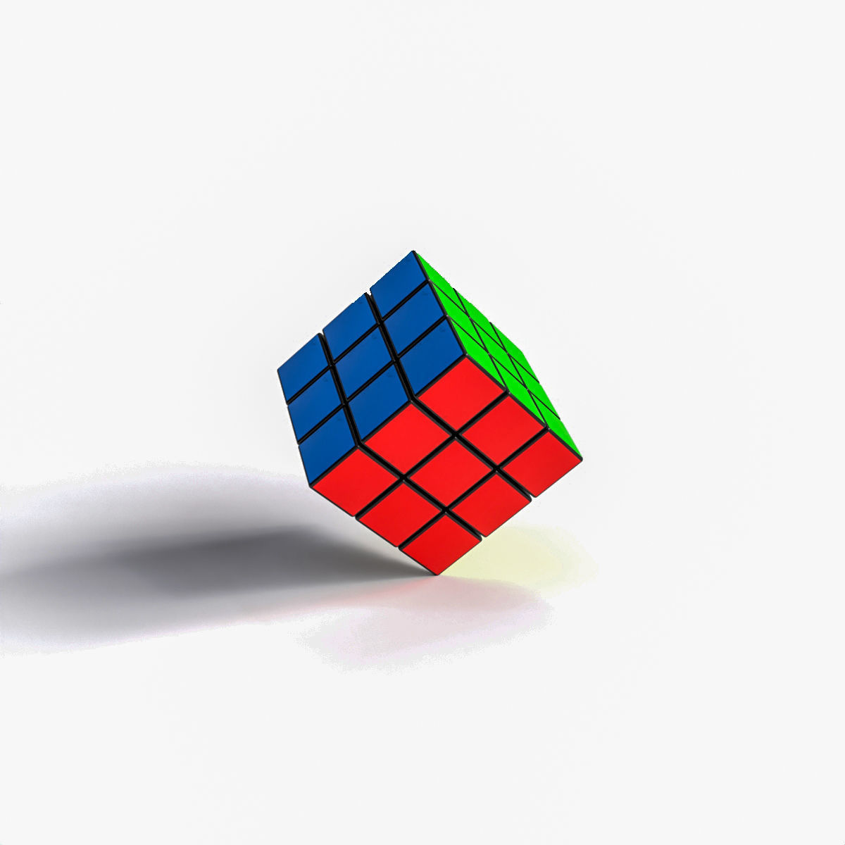 3D model Rubik s cube 3d model with Surprise VR / AR / low-poly | CGTrader