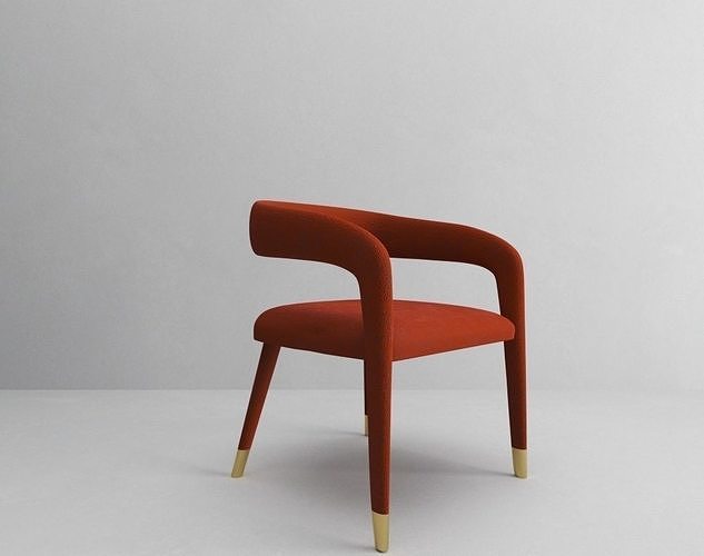 Chair Velvet 3D model | CGTrader