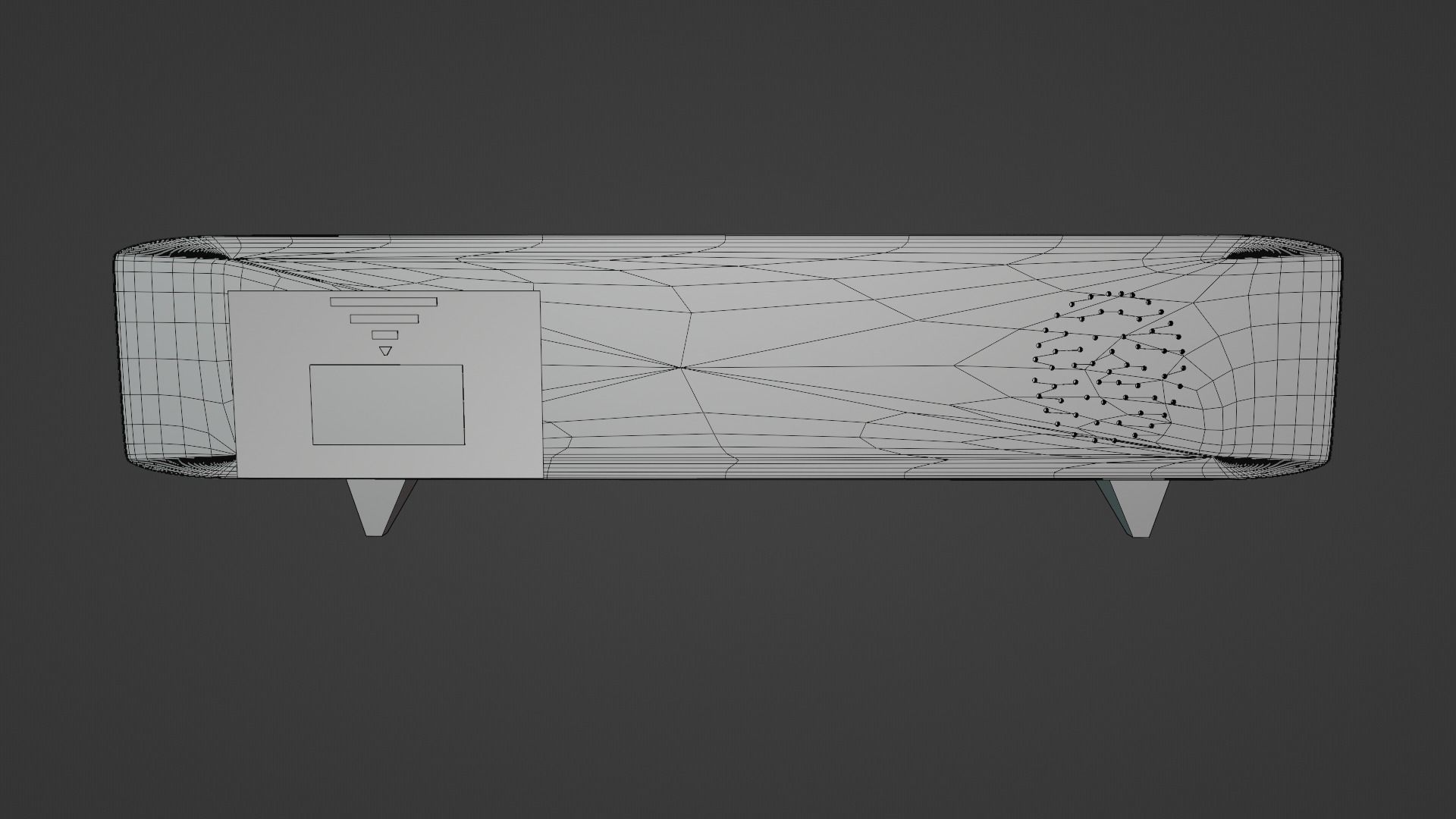digital clock 3D model | CGTrader