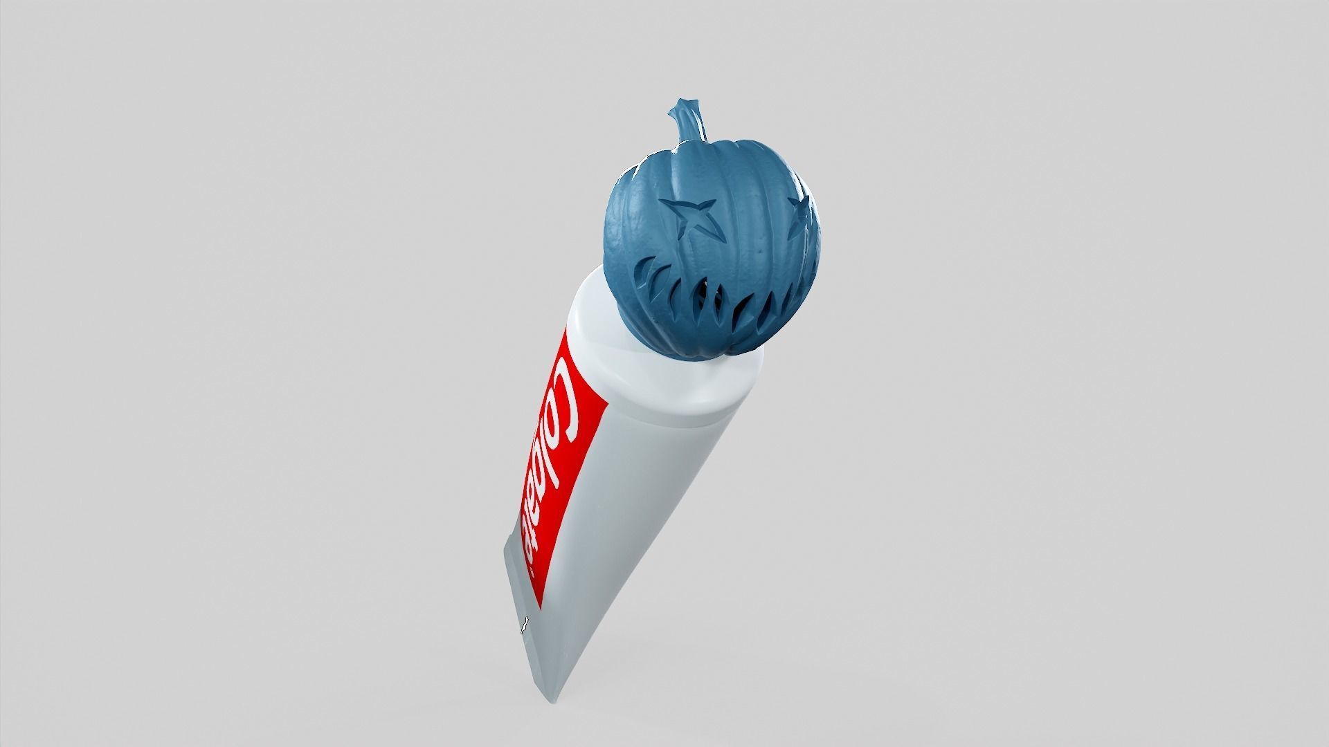 Pumpkin - Toothpaste Cup 02 STL 3D model 3D printable | CGTrader