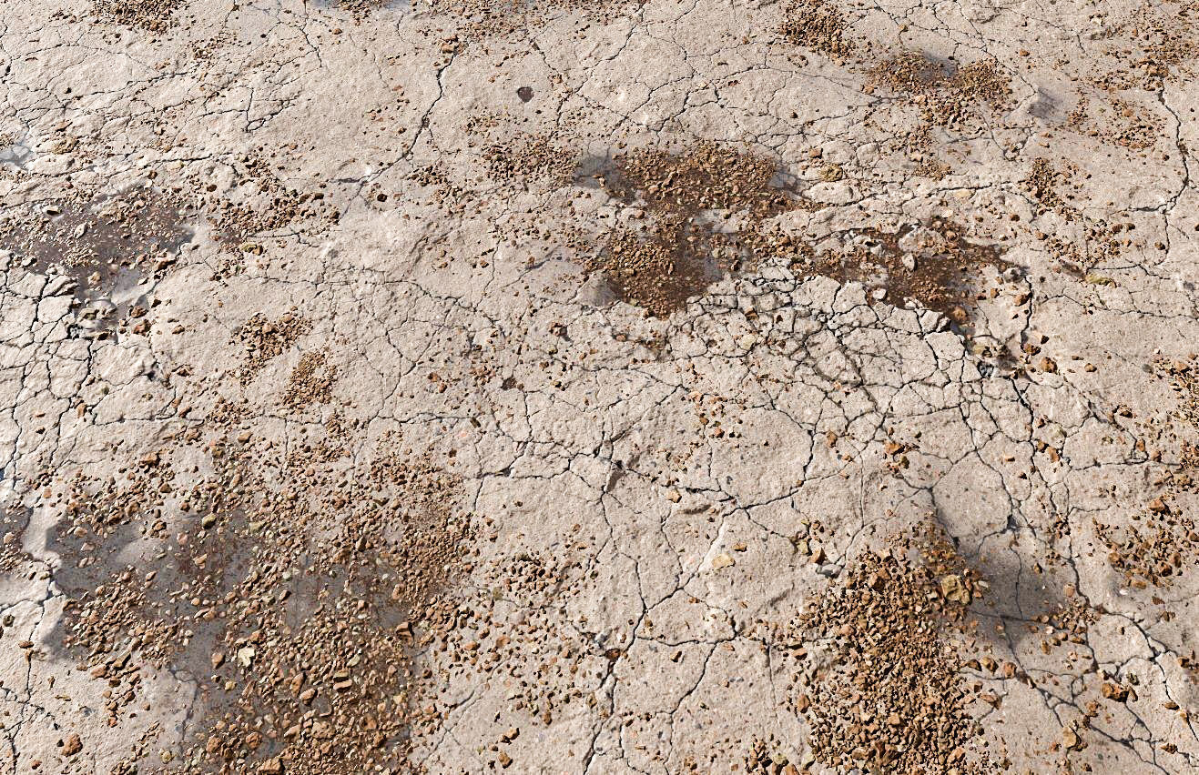 Texture Apocalyptic Concrete PBR Texture VR / AR / low-poly | CGTrader