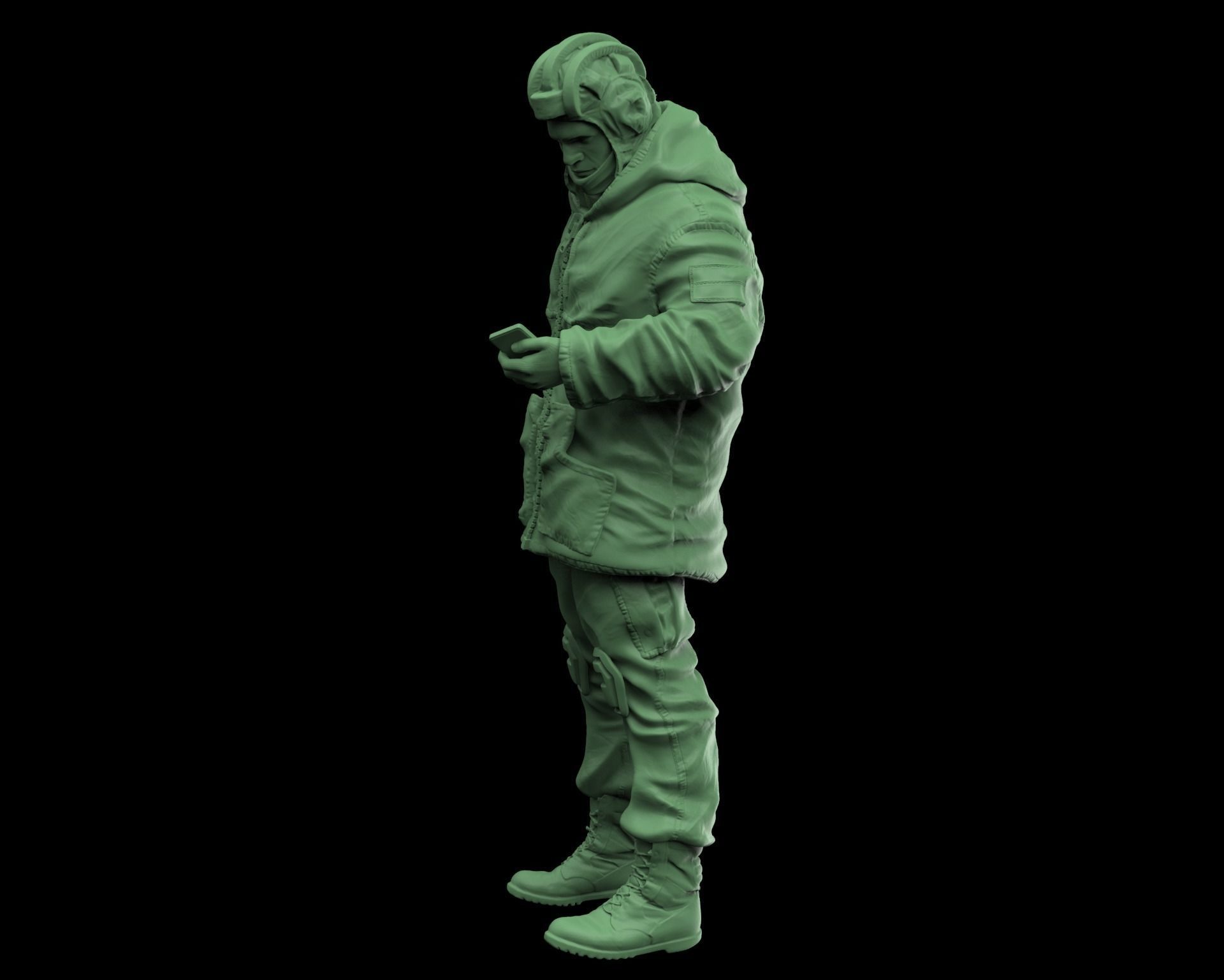 UKRAINIAN Tank Crew 3D model 3D printable | CGTrader