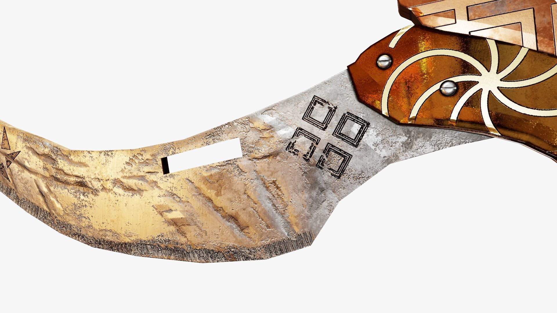 3D model Assassin Dagger VR / AR / low-poly | CGTrader