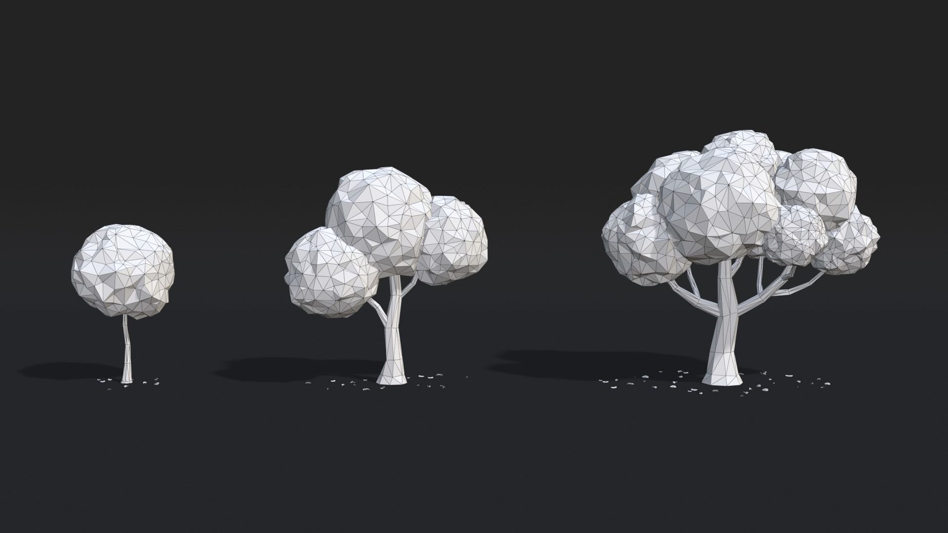 TREE PACK free VR / AR / low-poly 3D model | CGTrader