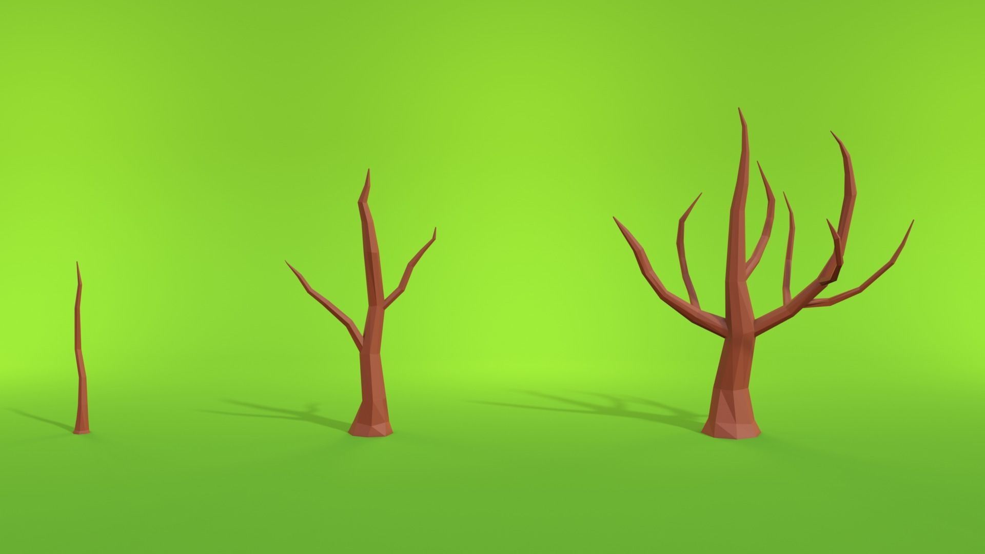 TREE PACK free VR / AR / low-poly 3D model | CGTrader