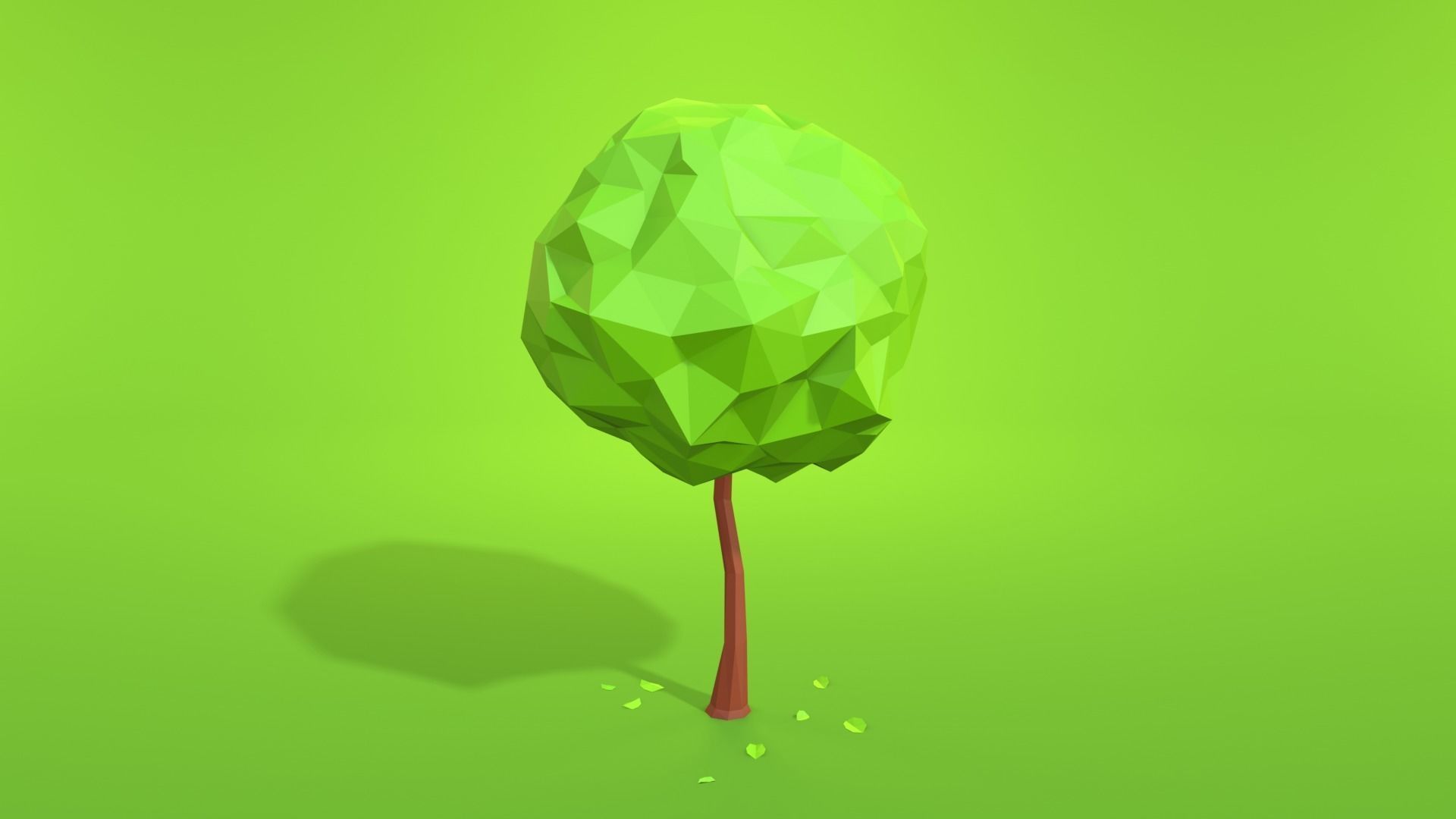 TREE PACK free VR / AR / low-poly 3D model | CGTrader