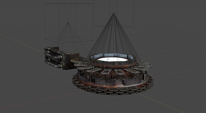 Hologram Machine 3D model | CGTrader