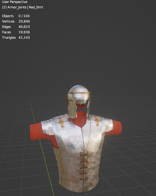 Lorica Segmentata- Roman Armor 3D model | CGTrader