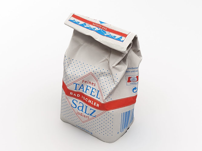 Bag of Salt 3D model | CGTrader