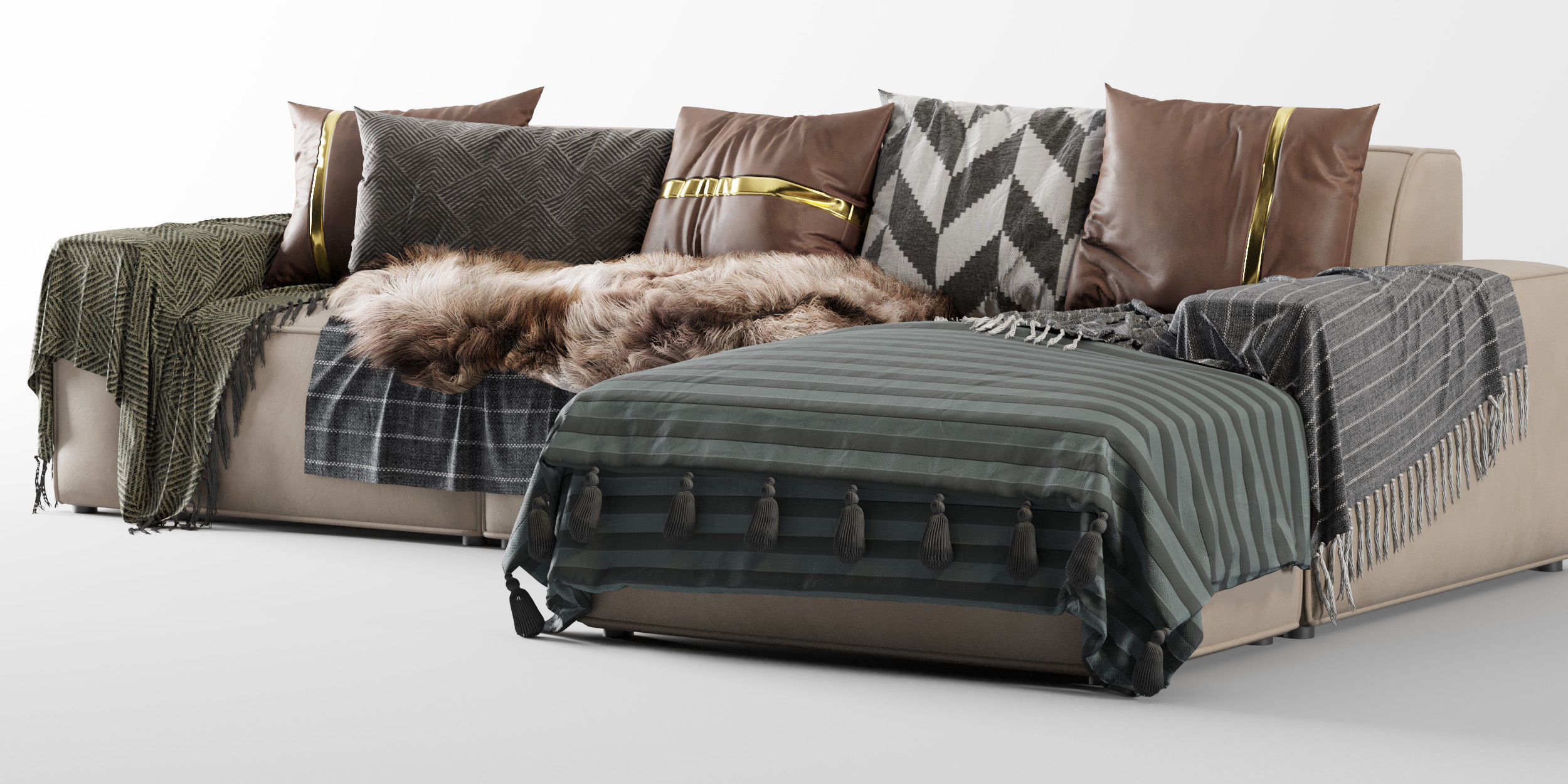 Luxano Sofa 3D model | CGTrader