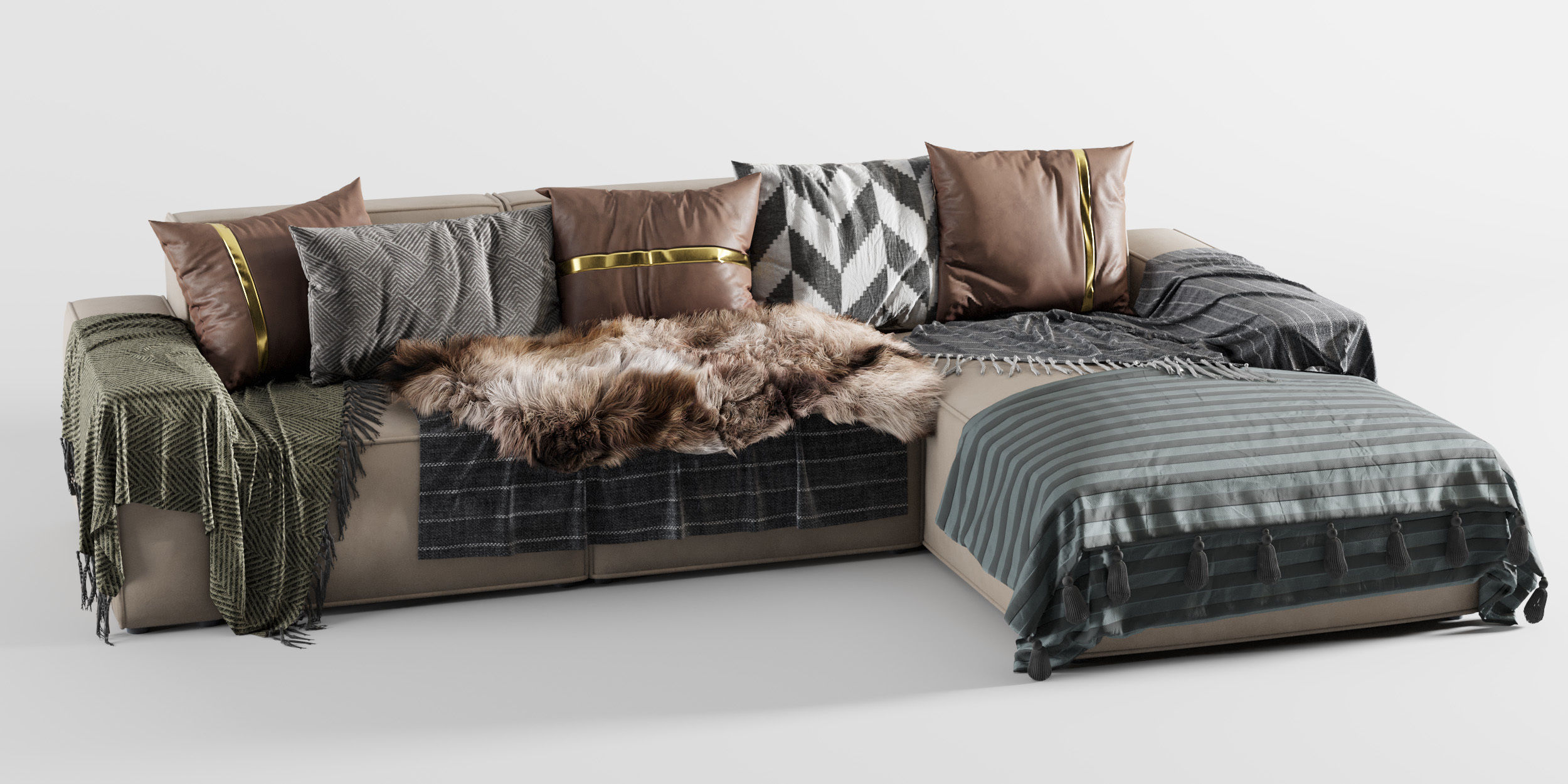 Luxano Sofa 3D model | CGTrader