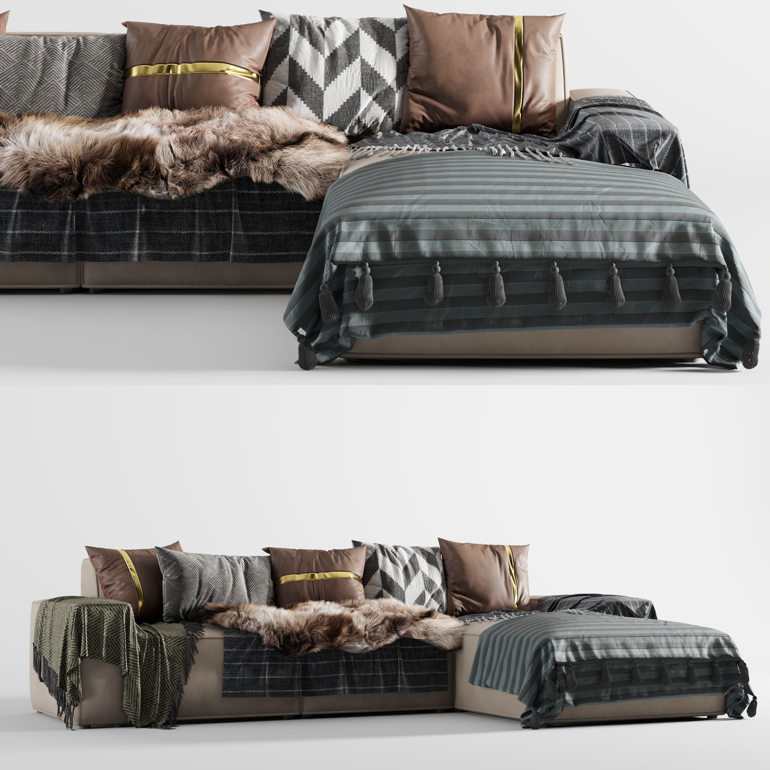 Luxano Sofa 3D model | CGTrader