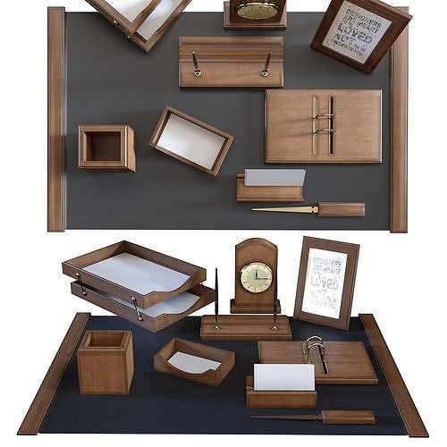 Dekstop Set 002 3d Model Cgtrader
