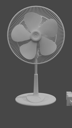 Classic fan free 3D model | CGTrader