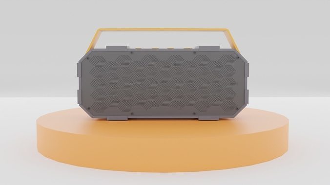 Bluetooth Speaker 3D model animated | CGTrader