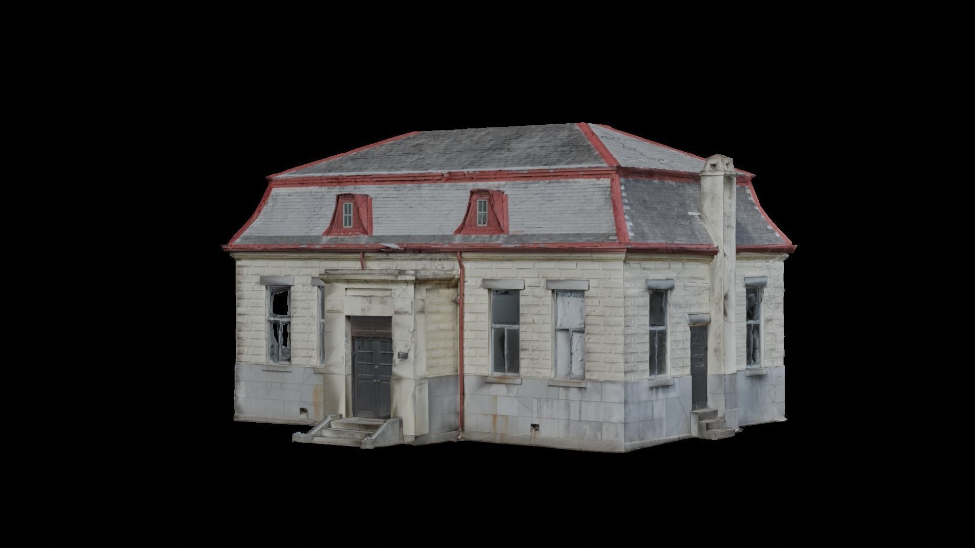 Hashimoto farm office 3D model | CGTrader