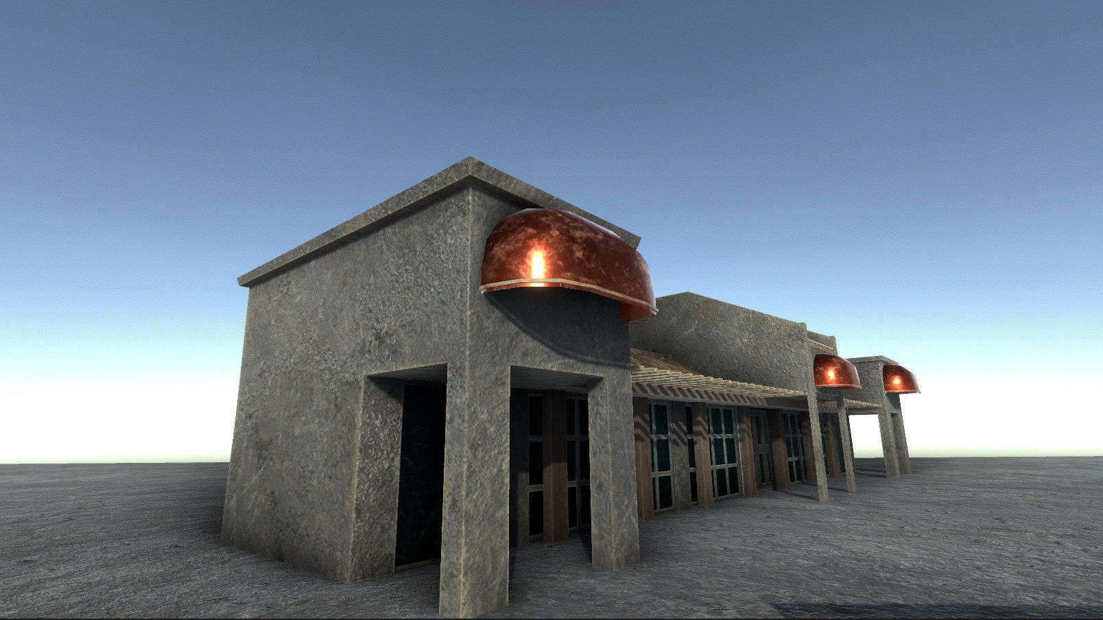 3D model 42 buildings for Unity and Unreal Engine Package VR / AR / low-poly | CGTrader