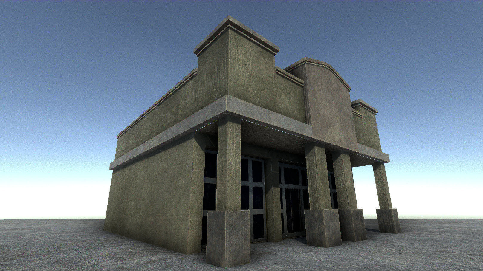 3D model 42 buildings for Unity and Unreal Engine Package VR / AR / low-poly | CGTrader