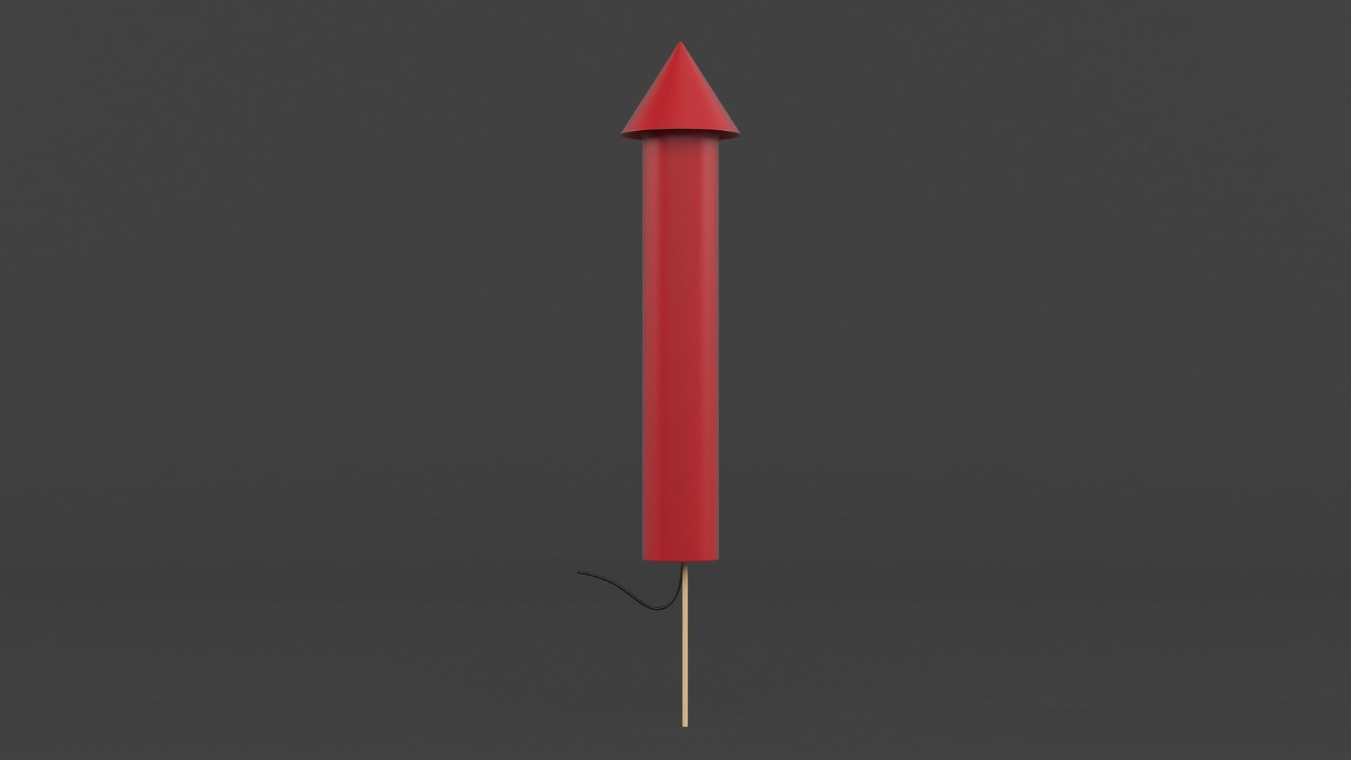Firework Rockets 3D model | CGTrader