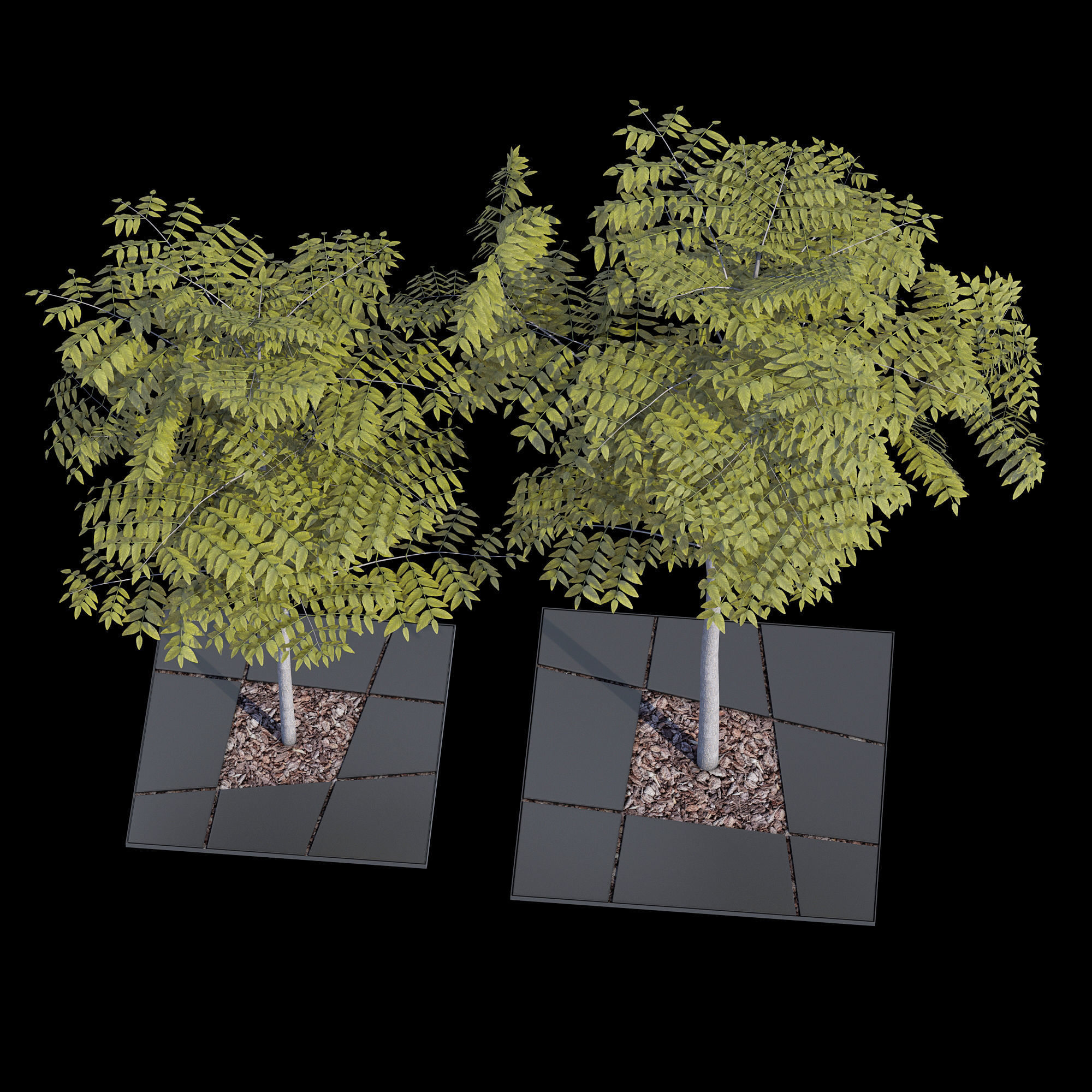 Croso mosa grille 3D model | CGTrader