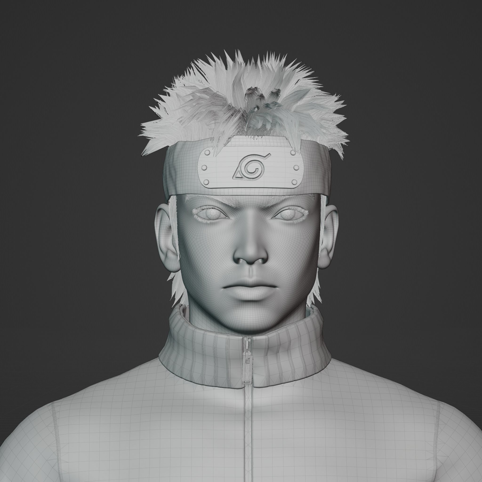 Realistic Naruto 3D model | CGTrader
