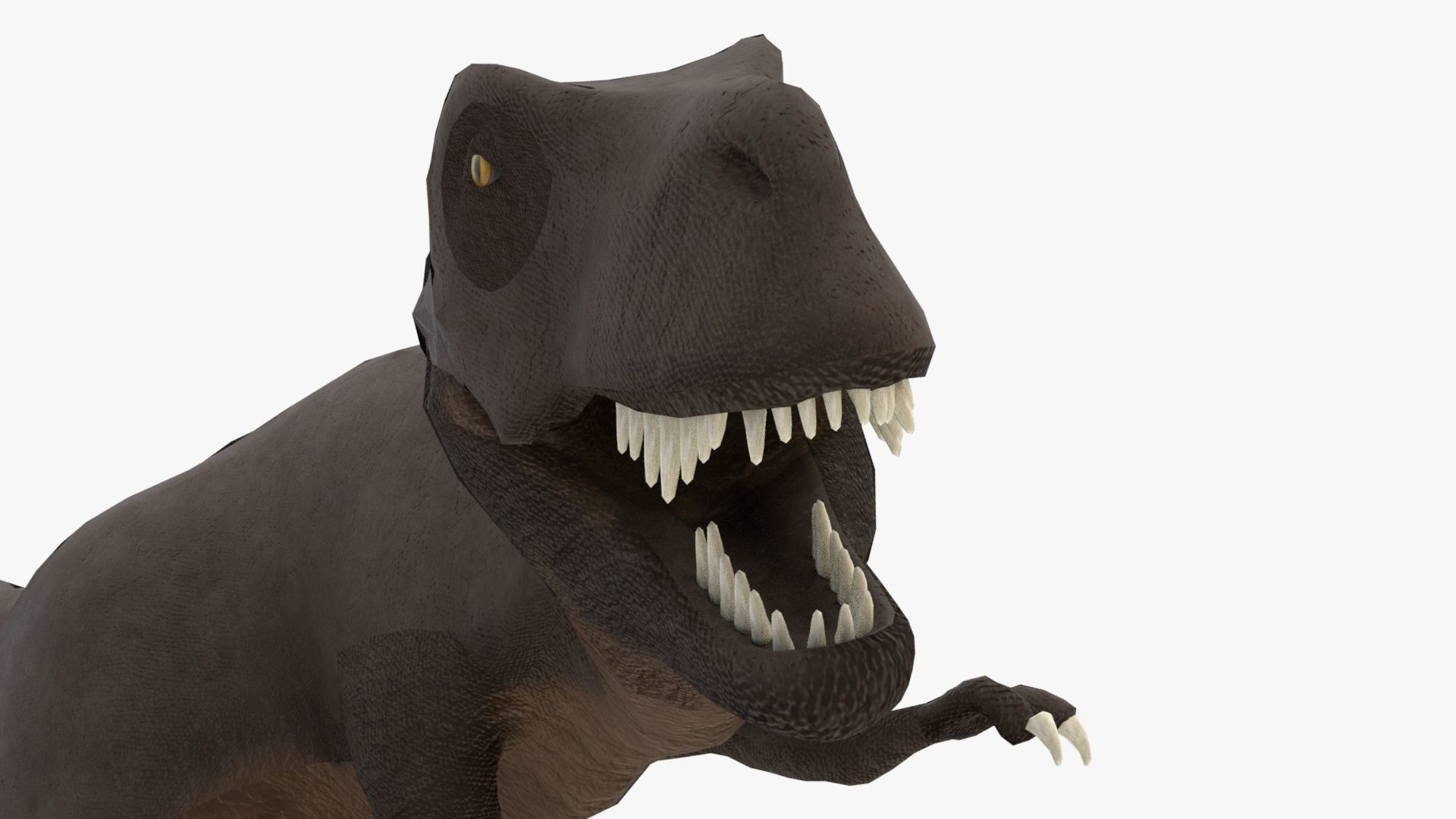 3D model Rigged Tyrannosaurus Rex 4K Textures VR / AR / low-poly | CGTrader