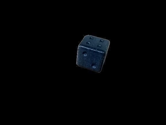 dice 3d printing ready in real dimensions millimeter 3D model 3D ...