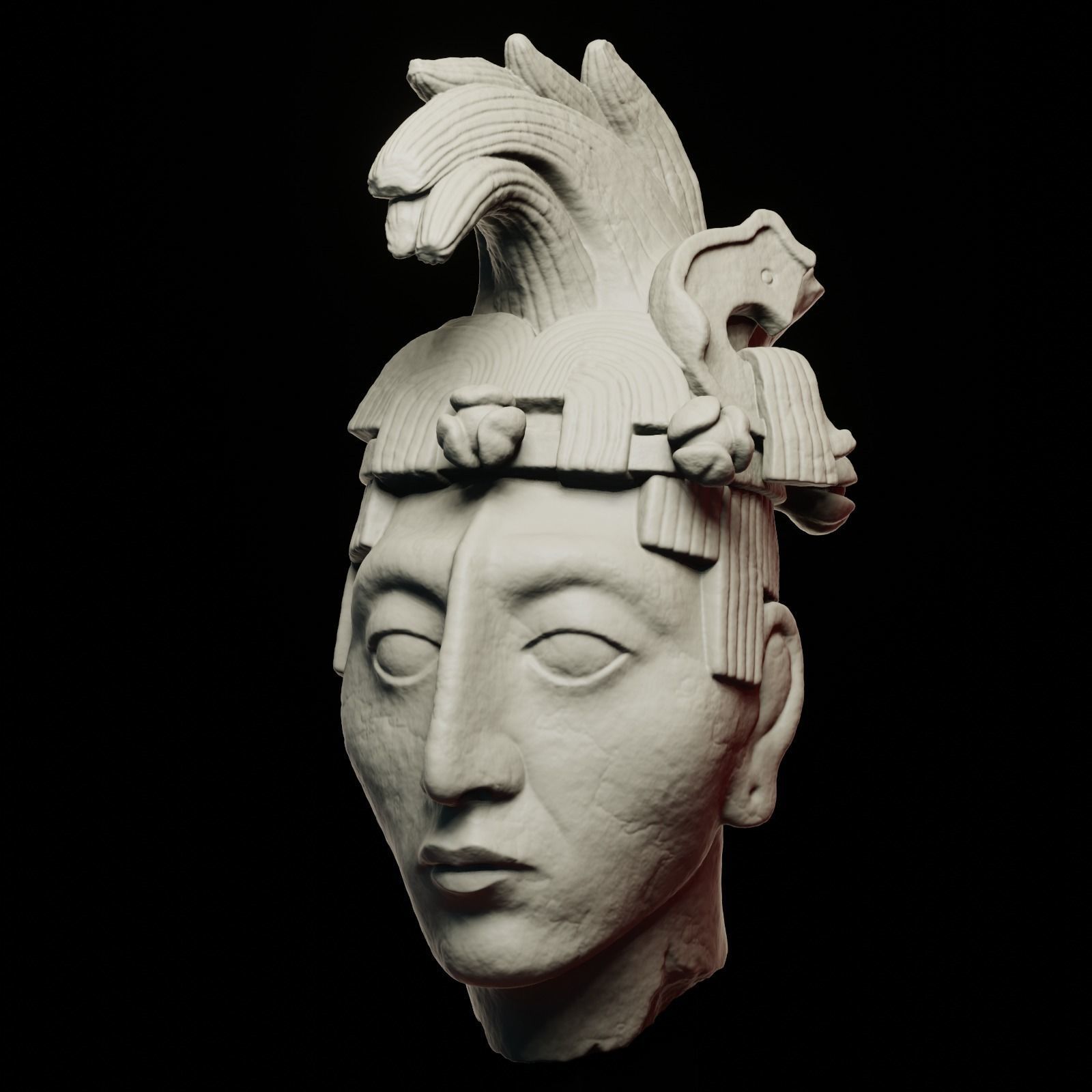 Pakal the Great 3D model 3D printable | CGTrader