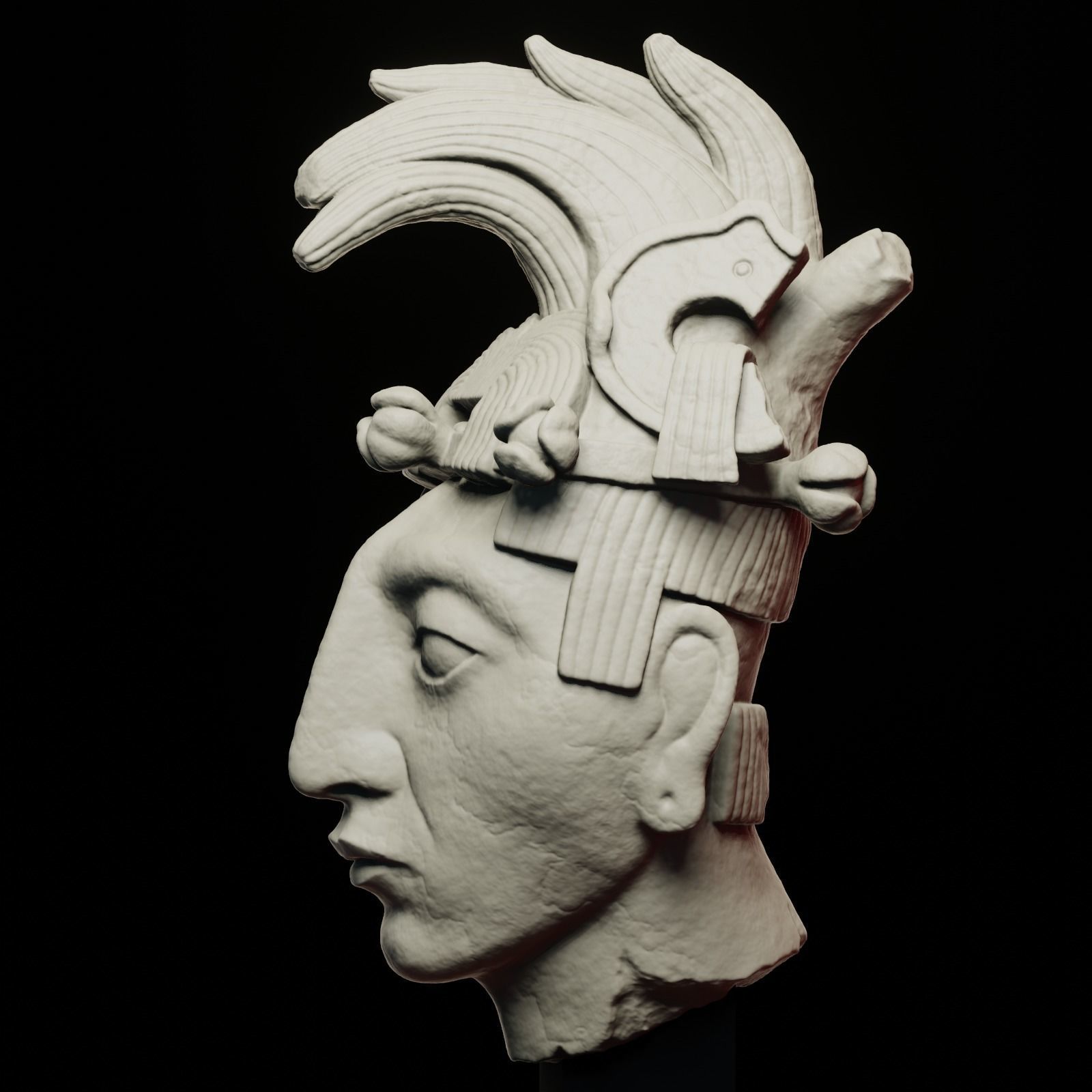 Pakal the Great 3D model 3D printable | CGTrader