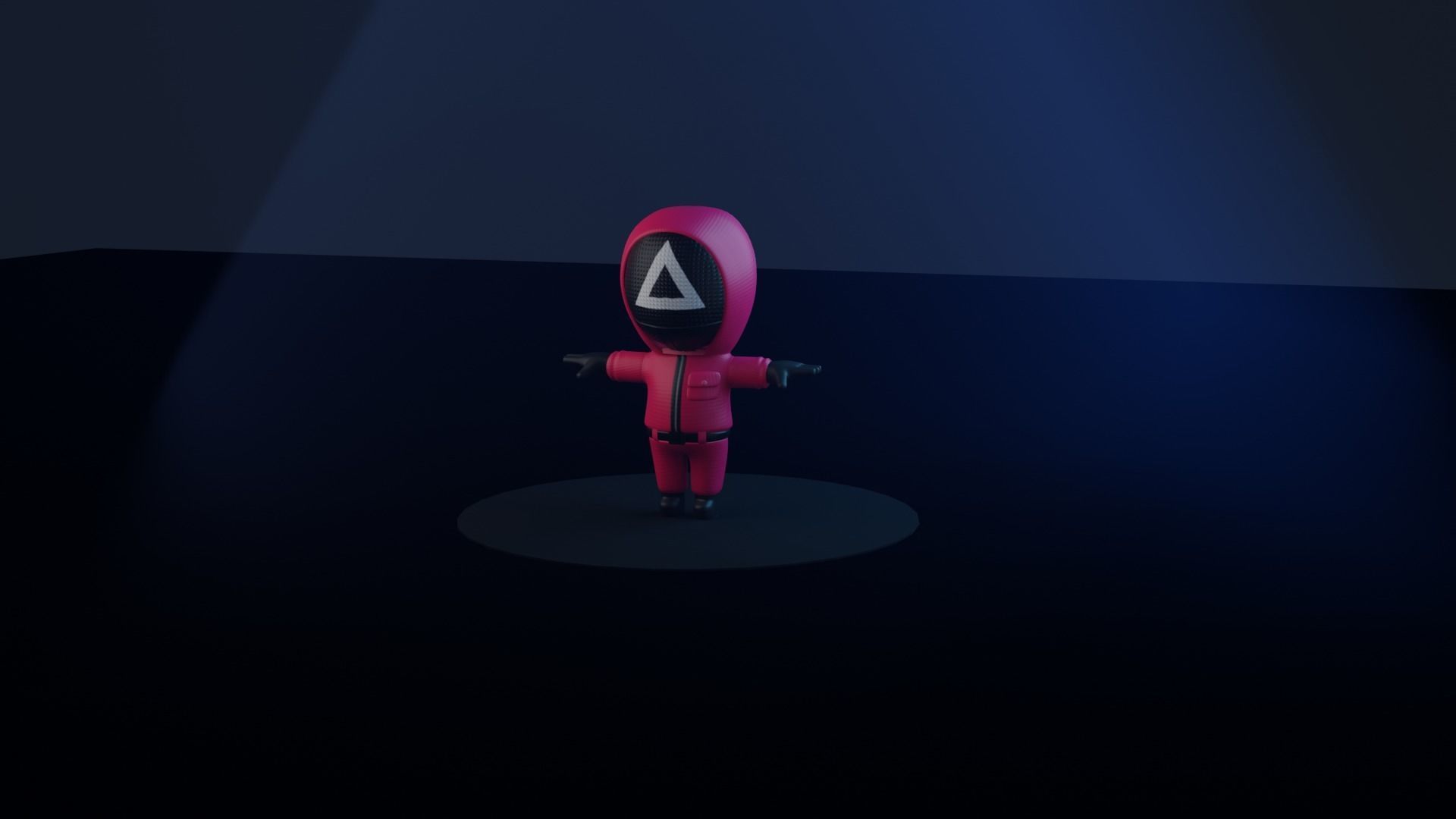 3D model Squid game - soldier 3D model VR / AR / low-poly | CGTrader