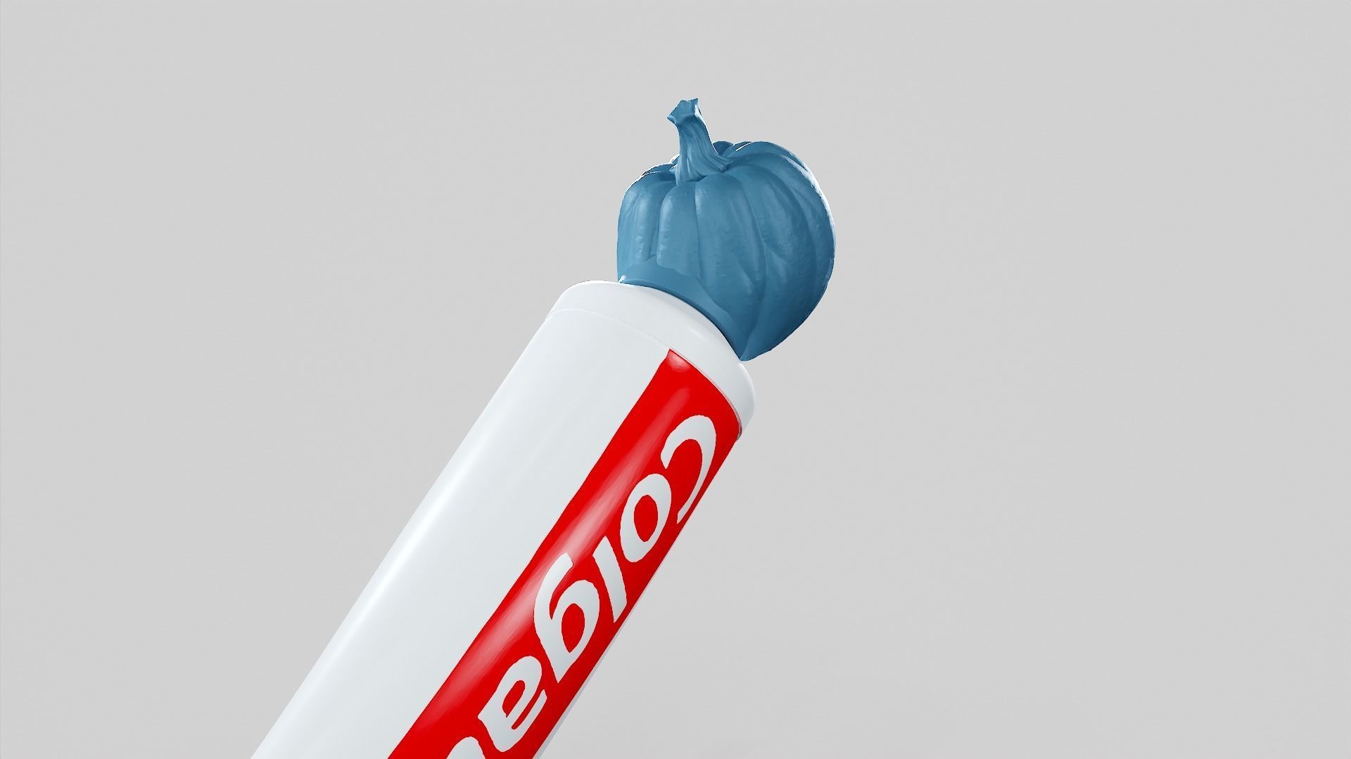 Pumpkin - Toothpaste Cup 03 STL 3D model 3D printable | CGTrader