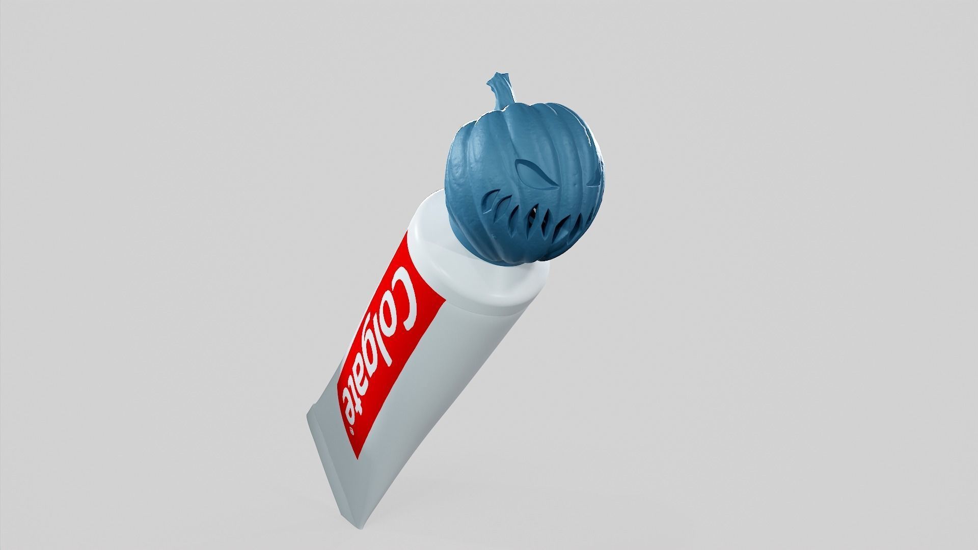 Pumpkin - Toothpaste Cup 03 STL 3D model 3D printable | CGTrader
