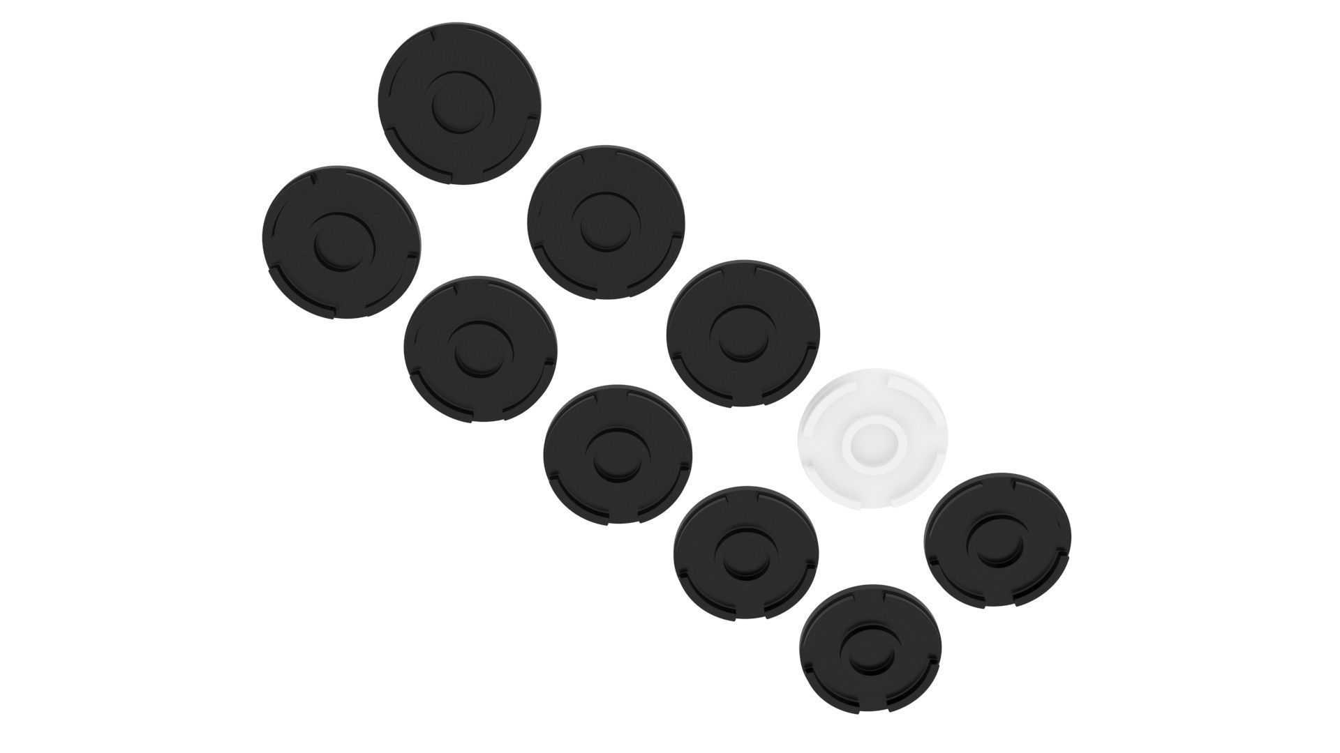 Planets Lego Tiles Set 3D model | CGTrader