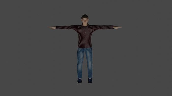 3D Model Characters man 3D model | CGTrader
