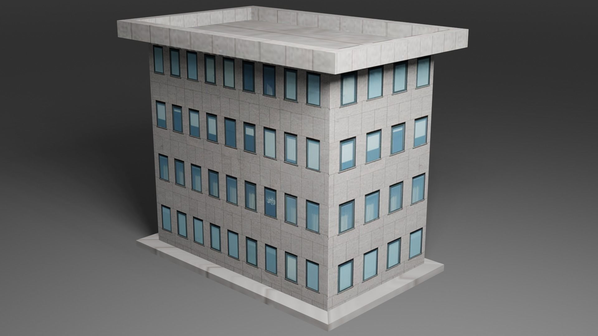3D model Buildings Pack VR / AR / low-poly | CGTrader
