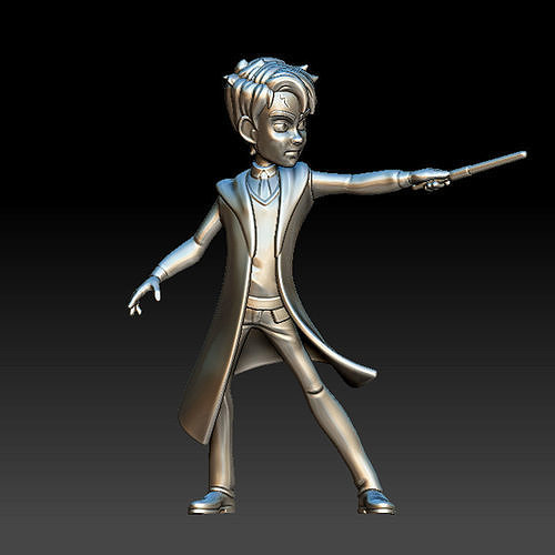 Harry Potter 3D model 3D printable | CGTrader