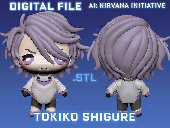 Tokiko Shigure AI Nirvana Initiative Figure 3D model 3D printable ...