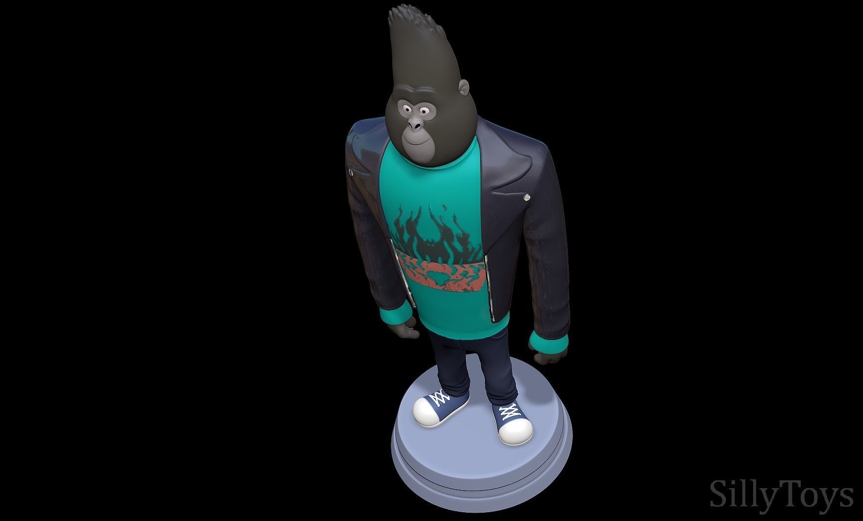 Johnny - Sing 3D model 3D printable | CGTrader