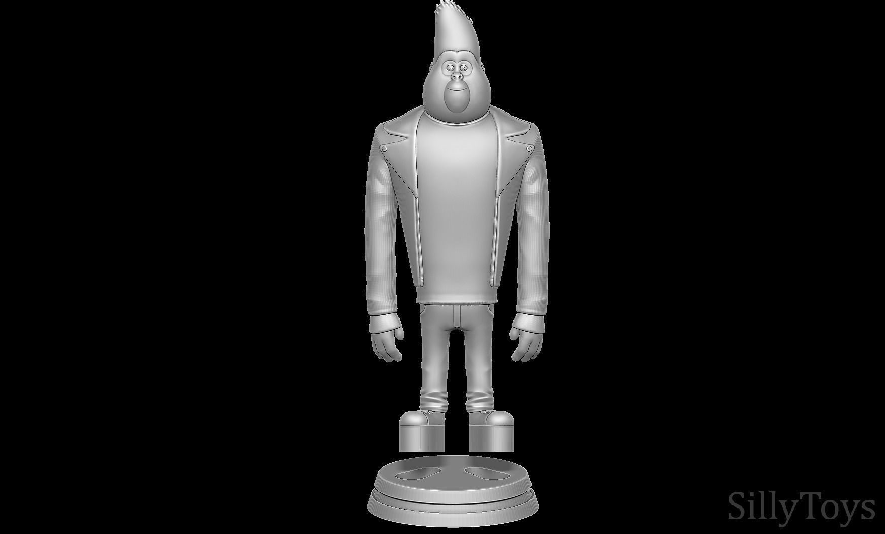 Johnny - Sing 3D model 3D printable | CGTrader