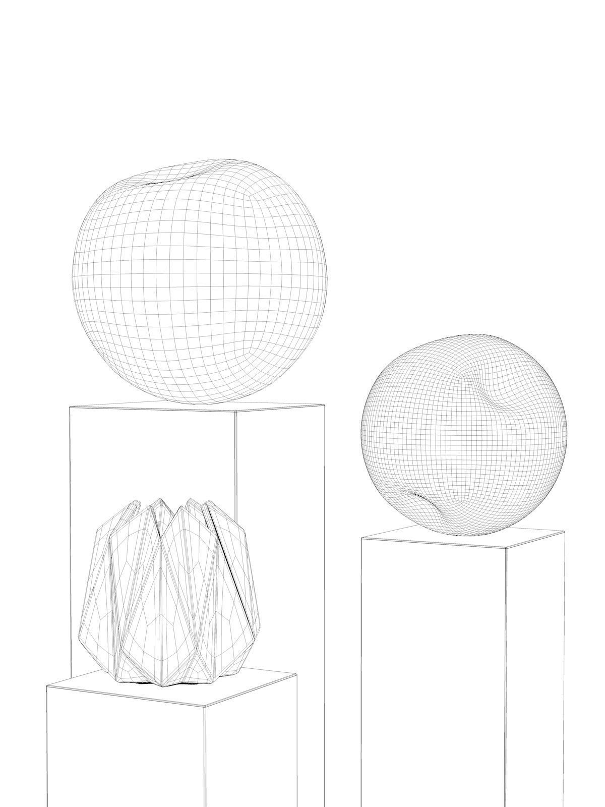 Decorative Objects Set 37 3D model | CGTrader