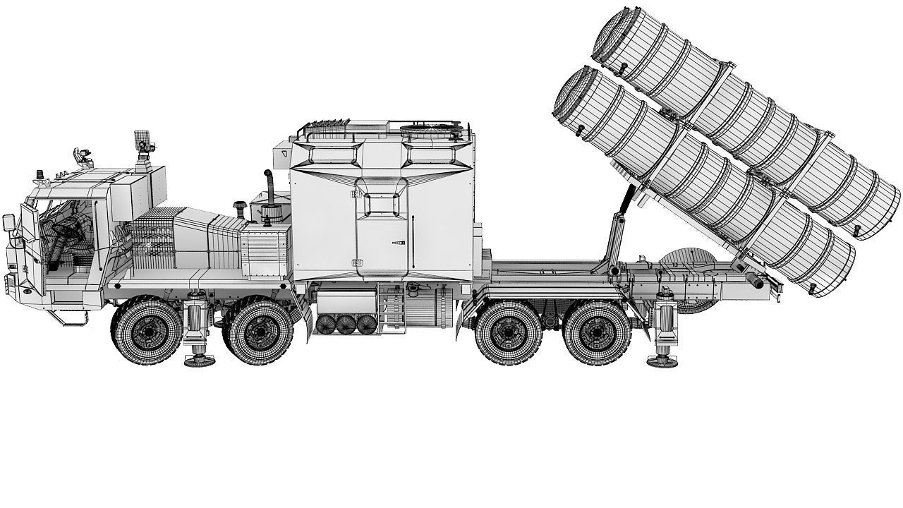 Rocket Complex NEPTUN 3D model rigged | CGTrader
