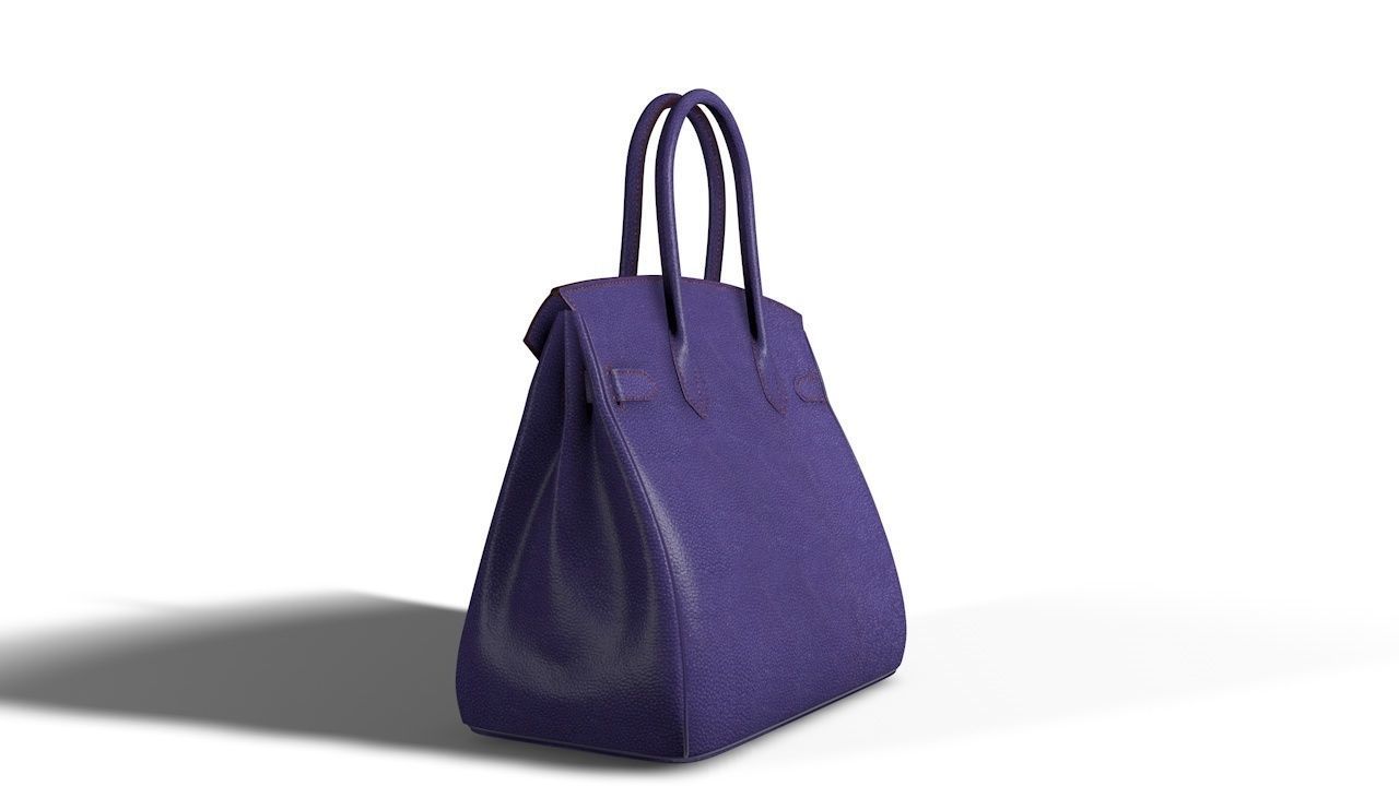 3D model Birkin hermes bag VR / AR / low-poly | CGTrader