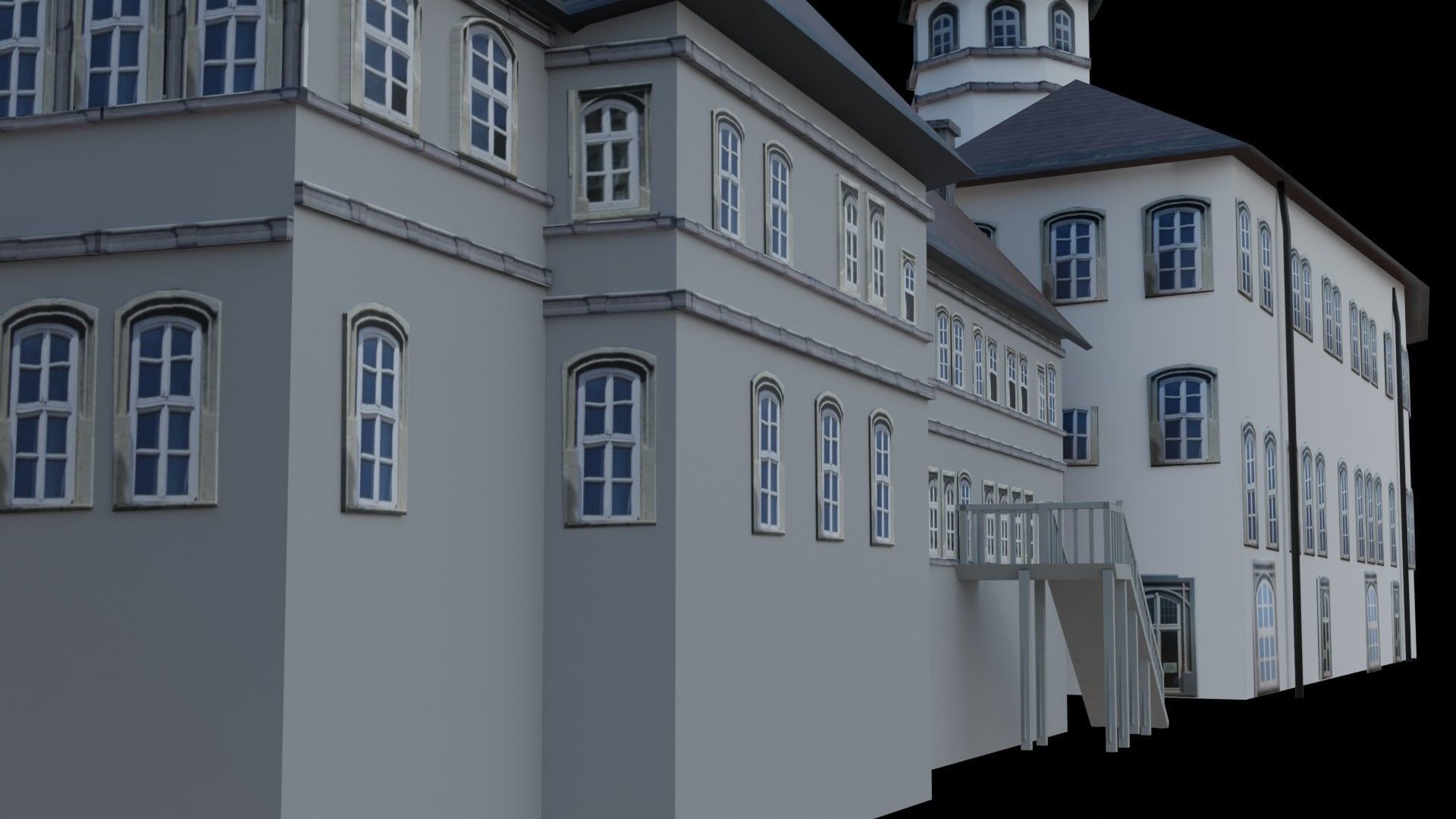 Castle building collection pack 3D model | CGTrader