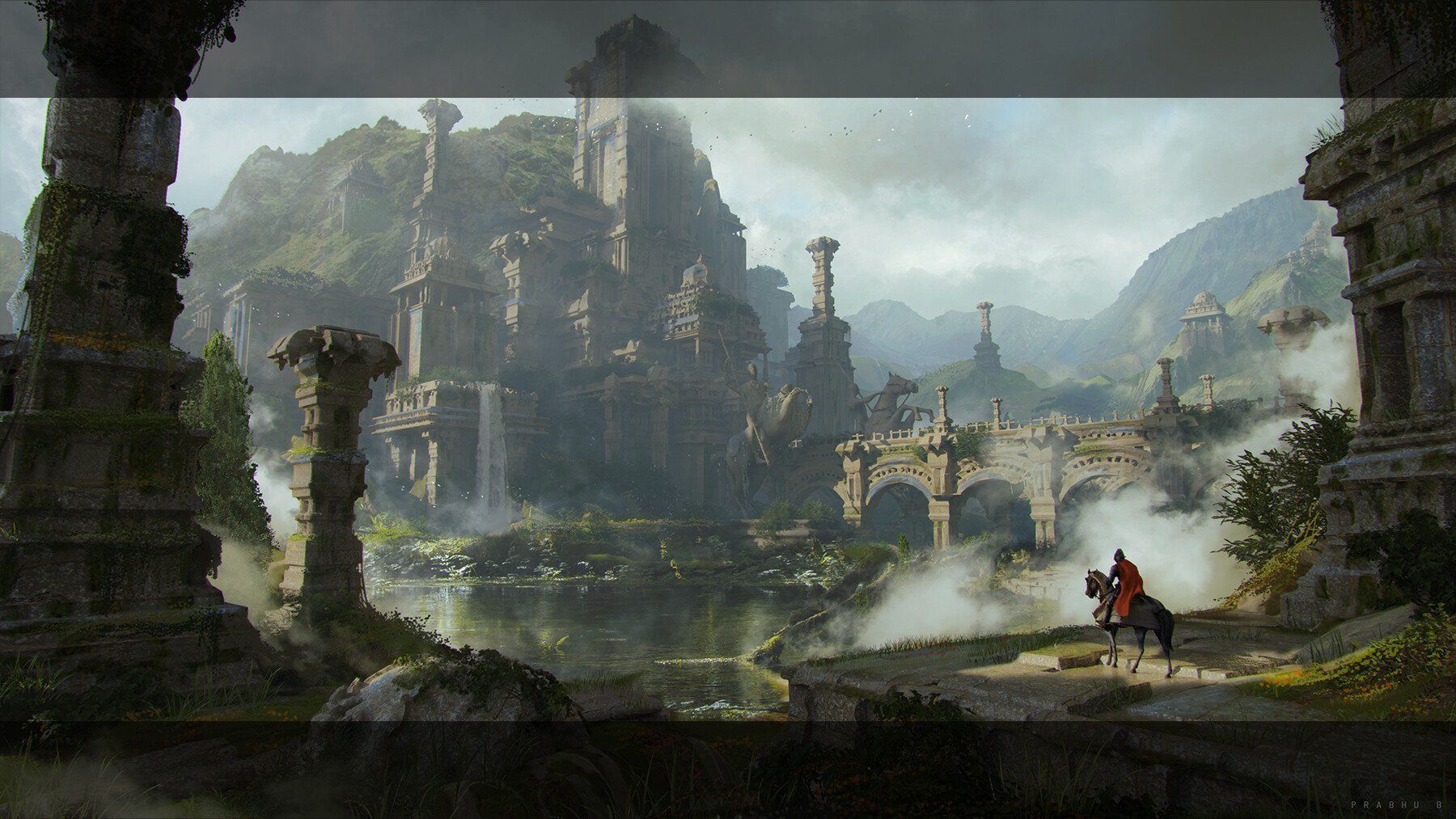 Indian Temple -Kitbash Set 3D model | CGTrader