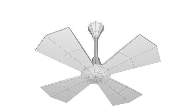 3D model Ceiling Fan 3D model VR / AR / low-poly | CGTrader